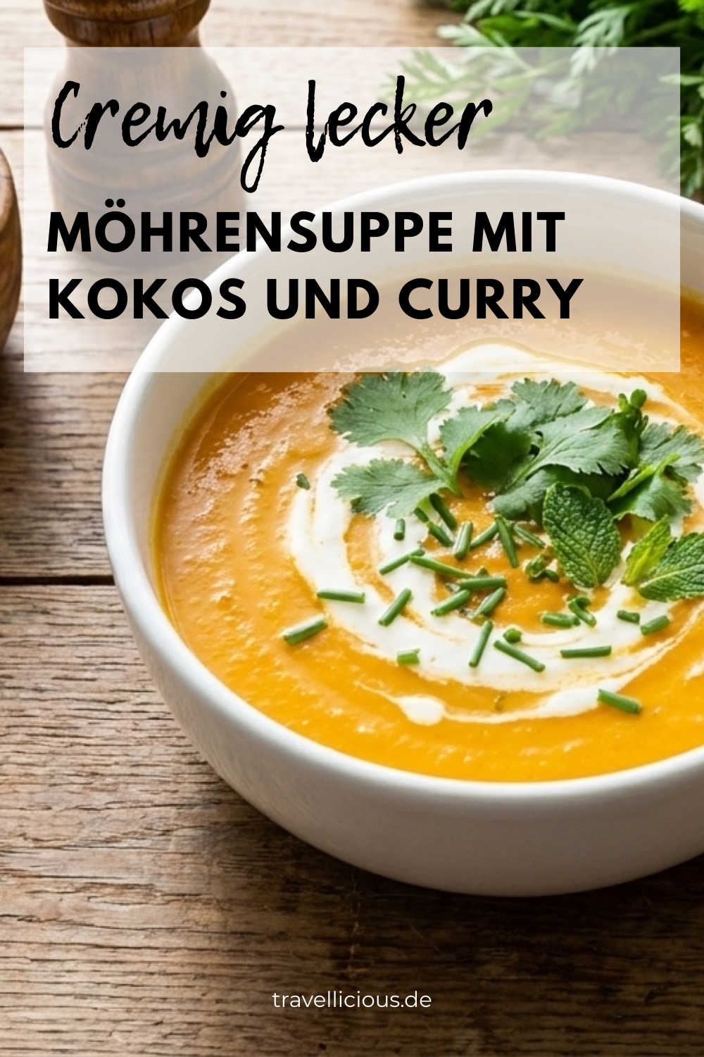 Mohrensuppe Mit Kokosmilch Und Orangensaft